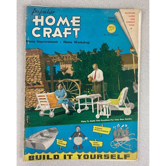 Popular Home Craft | Accents | Vintage Popular Home Craft Magazine June ...